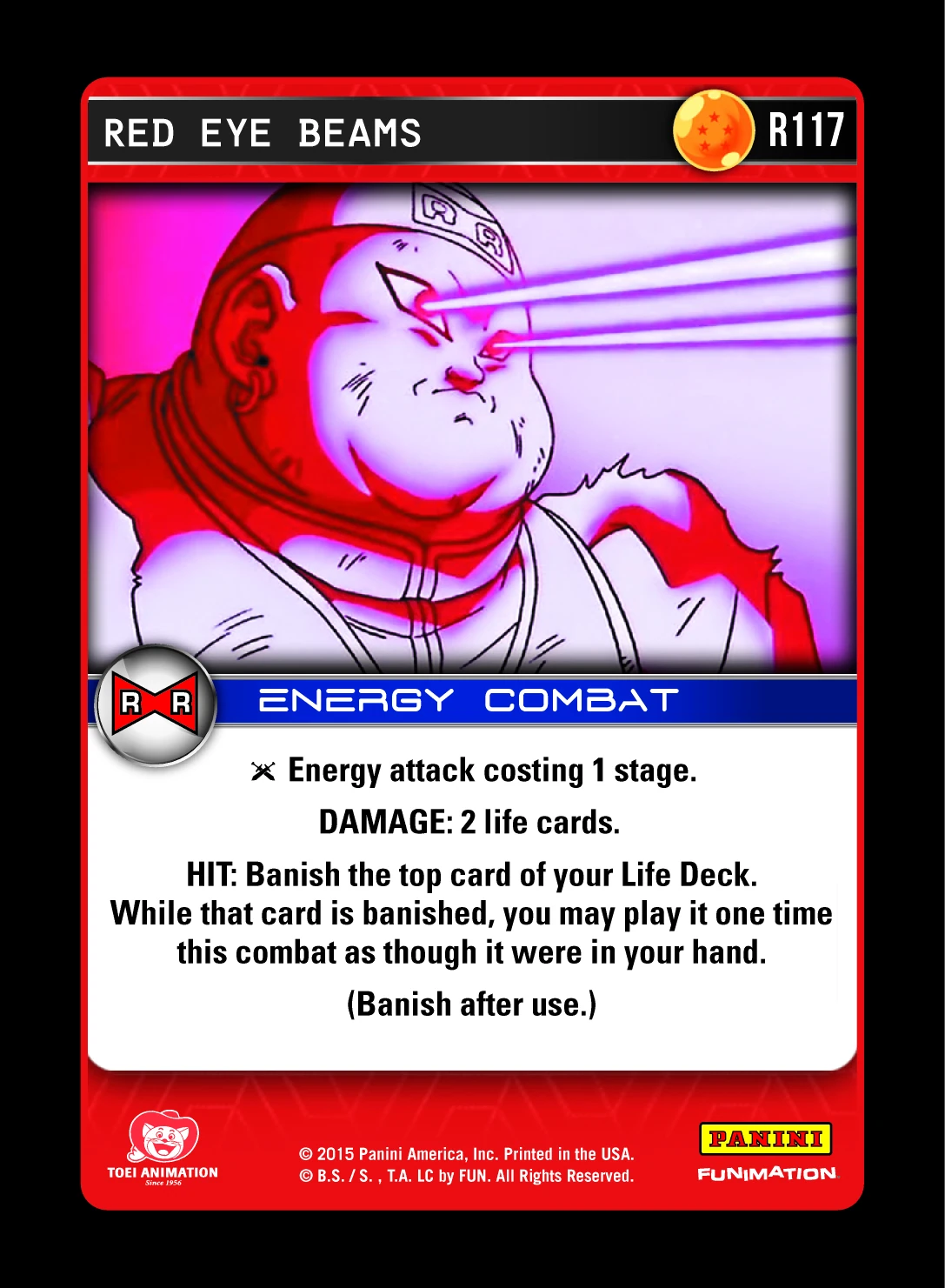 Red Eye Beams | DragonBallZTCG Wiki | Fandom