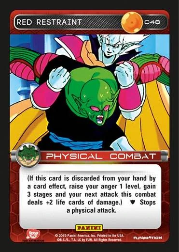 Red Restraint | DragonBallZTCG Wiki | Fandom