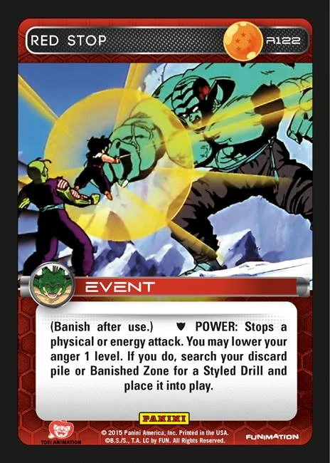 Red Stop | DragonBallZTCG Wiki | Fandom