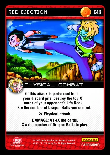Red Ejection | DragonBallZTCG Wiki | Fandom