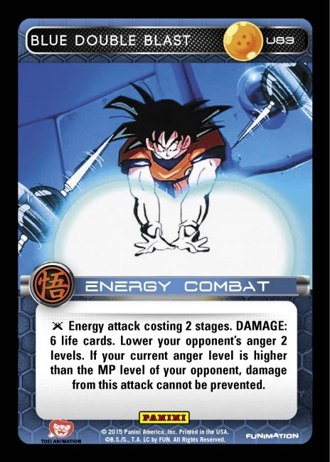Blue Double Blast | DragonBallZTCG Wiki | Fandom