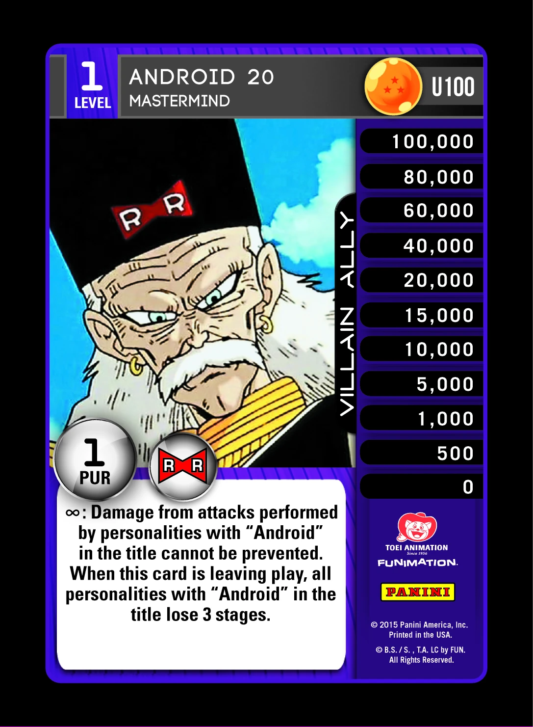 Android 20 - Mastermind | DragonBallZTCG Wiki | Fandom