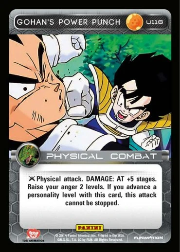 Gohan's Power Punch | DragonBallZTCG Wiki | Fandom