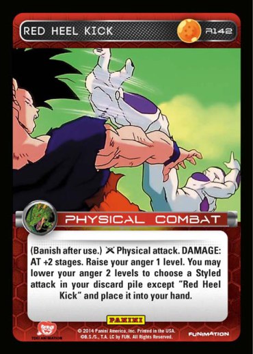 Red Heel Kick | DragonBallZTCG Wiki | Fandom
