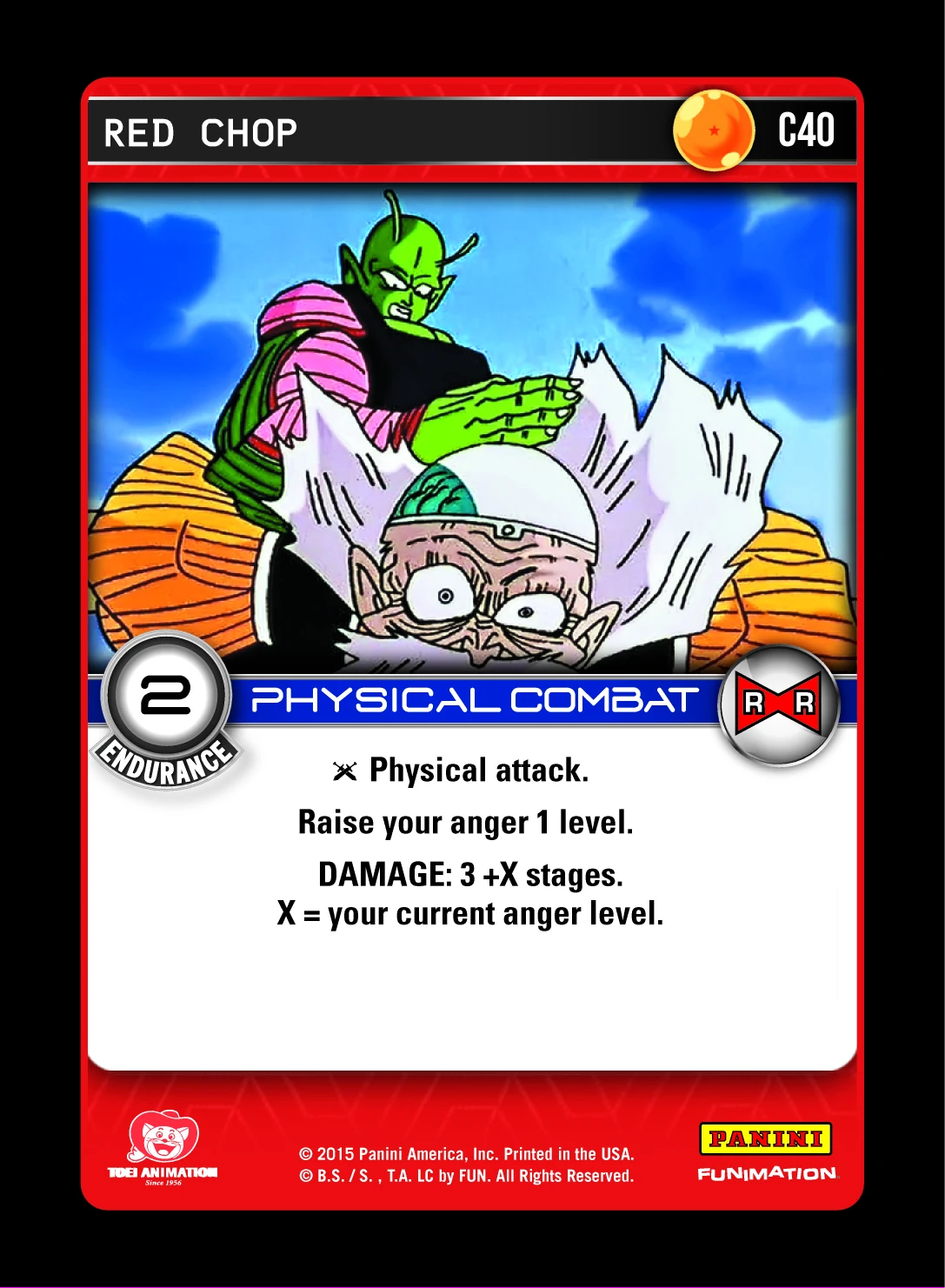 Red Chop | DragonBallZTCG Wiki | Fandom