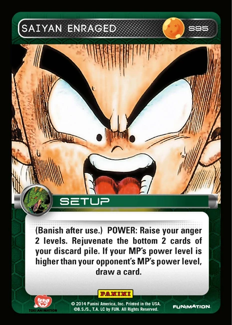 Saiyan Enraged | DragonBallZTCG Wiki | Fandom