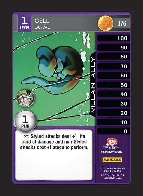 Cell - Larval | DragonBallZTCG Wiki | Fandom