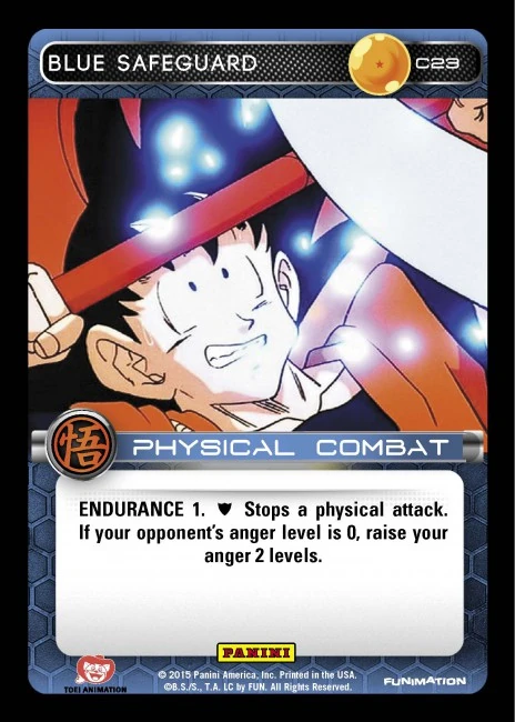 Blue Safeguard | DragonBallZTCG Wiki | Fandom