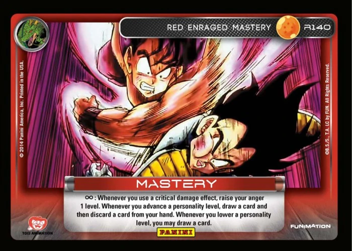 Red Enraged Mastery | DragonBallZTCG Wiki | Fandom