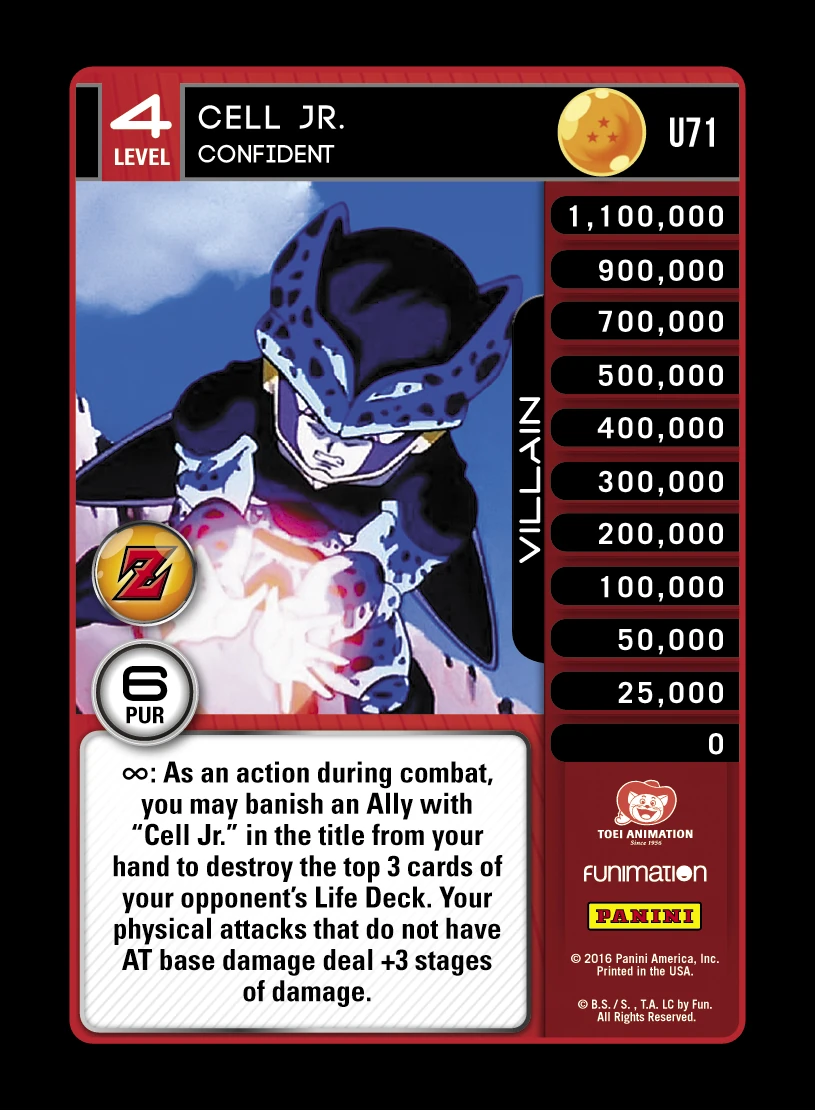 Cell Jr. - Confident | DragonBallZTCG Wiki | Fandom