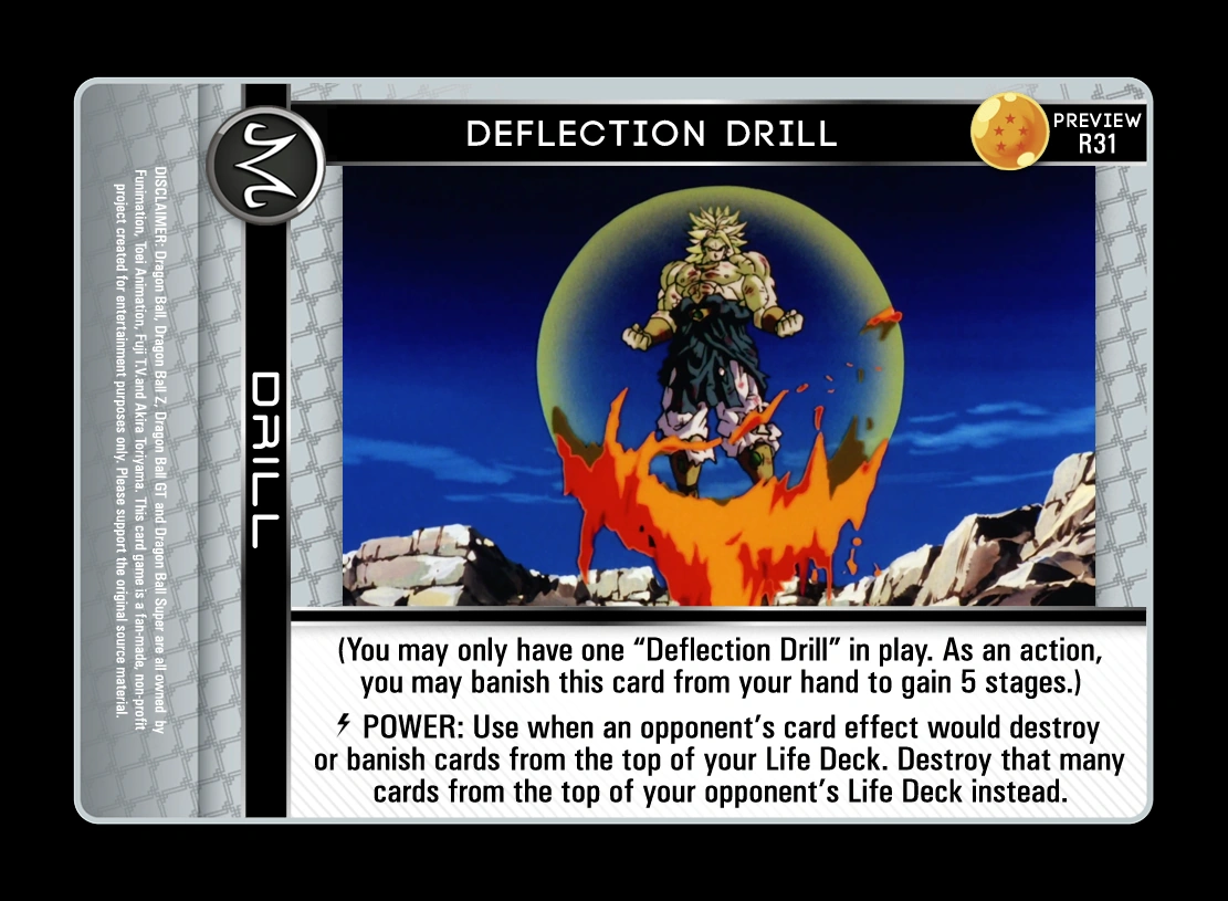 Deflection Drill | DragonBallZTCG Wiki | Fandom