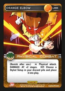 Orange Elbow | DragonBallZTCG Wiki | Fandom