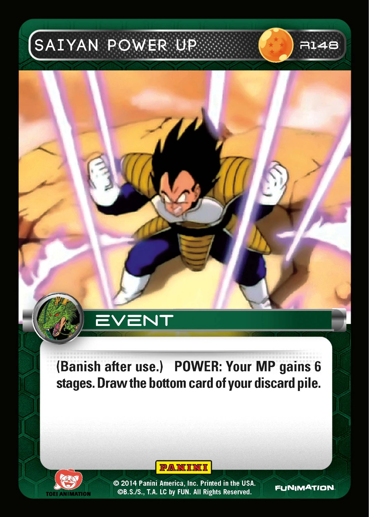Saiyan Power Up | DragonBallZTCG Wiki | Fandom