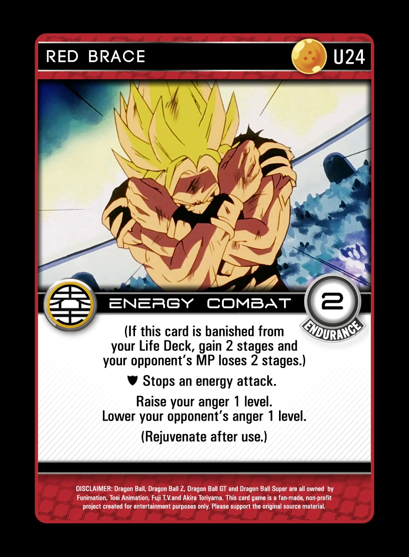Red Brace | DragonBallZTCG Wiki | Fandom