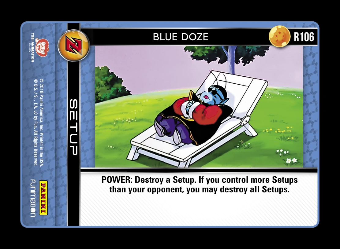 Blue Doze | DragonBallZTCG Wiki | Fandom