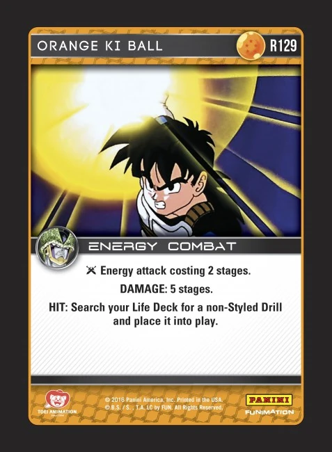 Orange Ki Ball | DragonBallZTCG Wiki | Fandom
