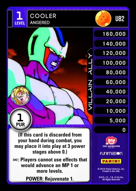 Cooler - Angered | DragonBallZTCG Wiki | Fandom