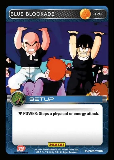 Blue Blockade | DragonBallZTCG Wiki | Fandom