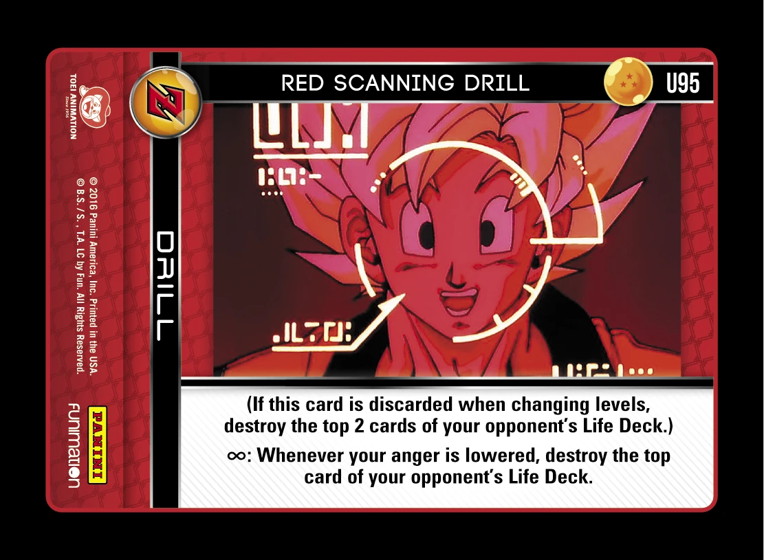 Red Scanning Drill | DragonBallZTCG Wiki | Fandom