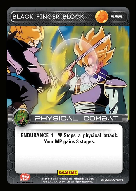 Black Finger Block | DragonBallZTCG Wiki | Fandom