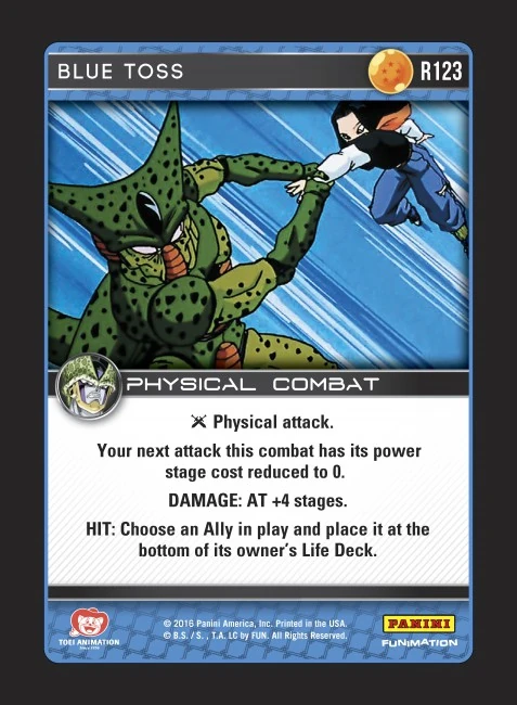 Blue Toss | DragonBallZTCG Wiki | Fandom