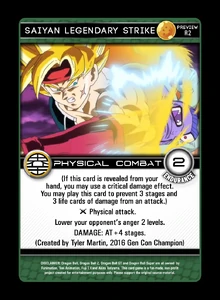 Saiyan Legendary Strike | DragonBallZTCG Wiki | Fandom