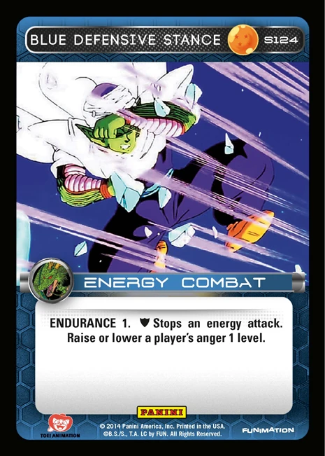 Blue Defensive Stance | DragonBallZTCG Wiki | Fandom