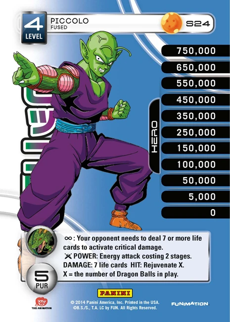 Piccolo - Fused | DragonBallZTCG Wiki | Fandom
