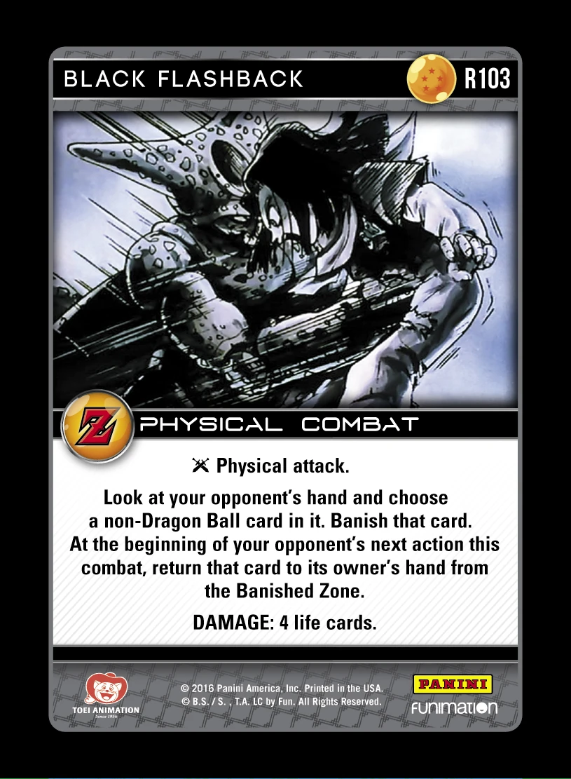 Black Flashback | DragonBallZTCG Wiki | Fandom