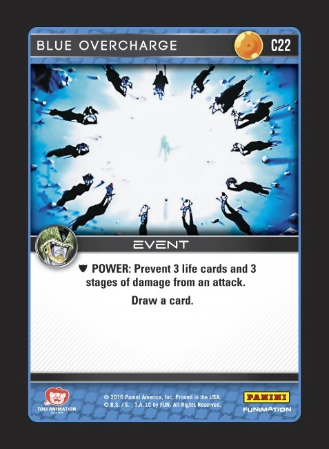 Blue Overcharge | DragonBallZTCG Wiki | Fandom