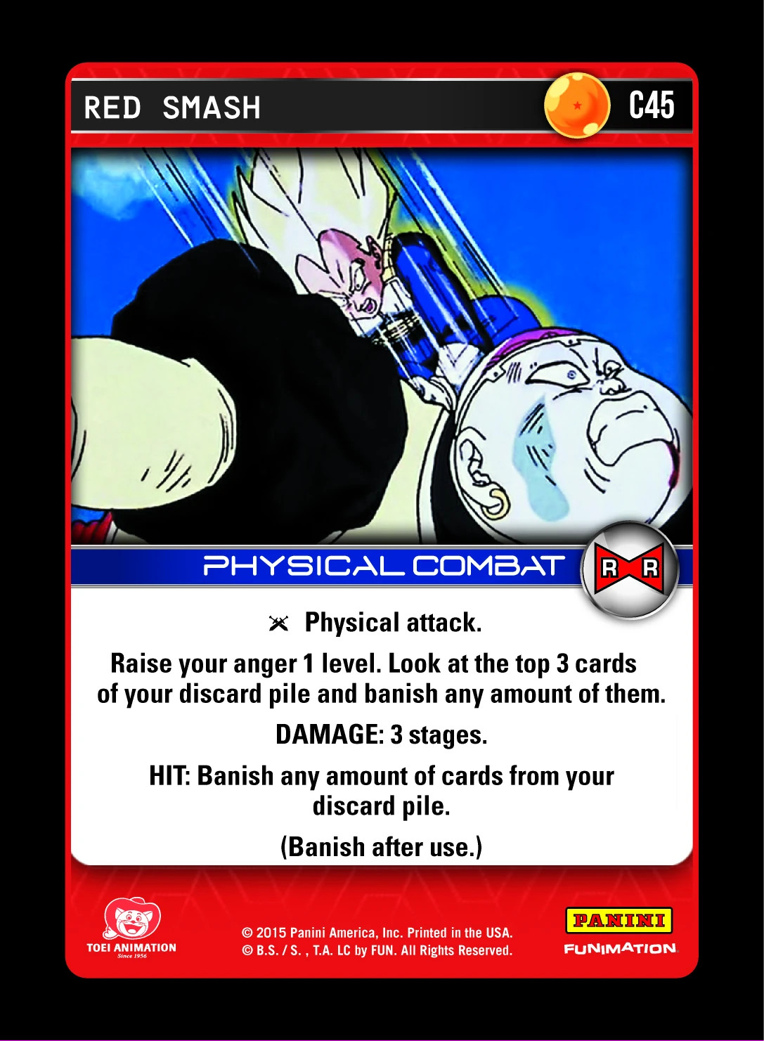 Red Smash | DragonBallZTCG Wiki | Fandom