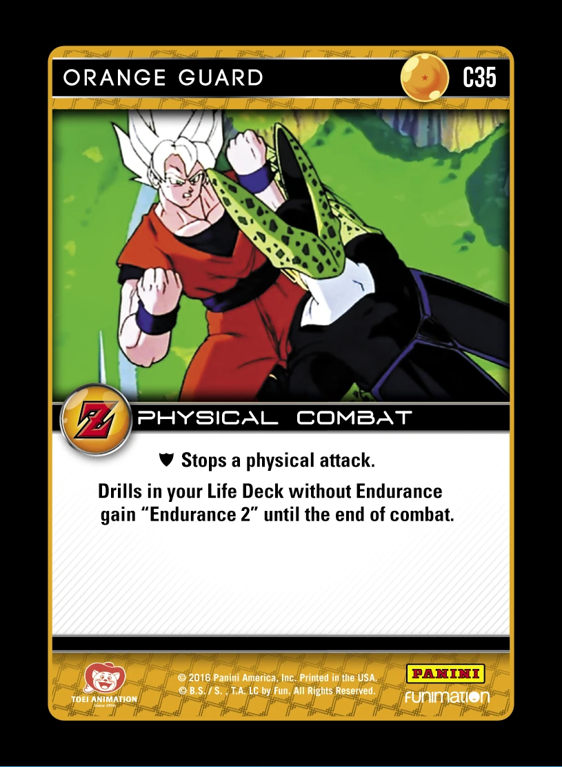 Orange Guard | DragonBallZTCG Wiki | Fandom