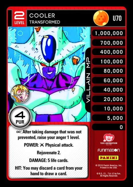 Cooler - Transformed | DragonBallZTCG Wiki | Fandom