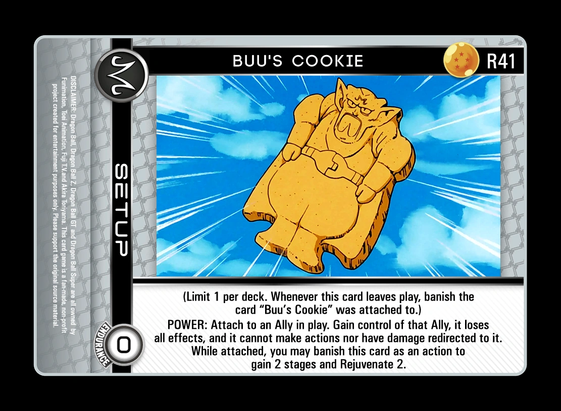 Buu's Cookie | DragonBallZTCG Wiki | Fandom