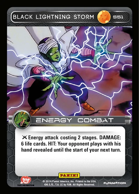 Black Lightning Storm | DragonBallZTCG Wiki | Fandom