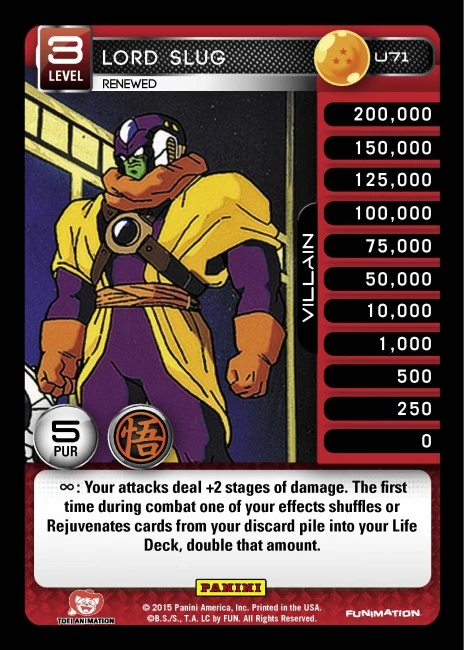 Lord Slug - Renewed | DragonBallZTCG Wiki | Fandom