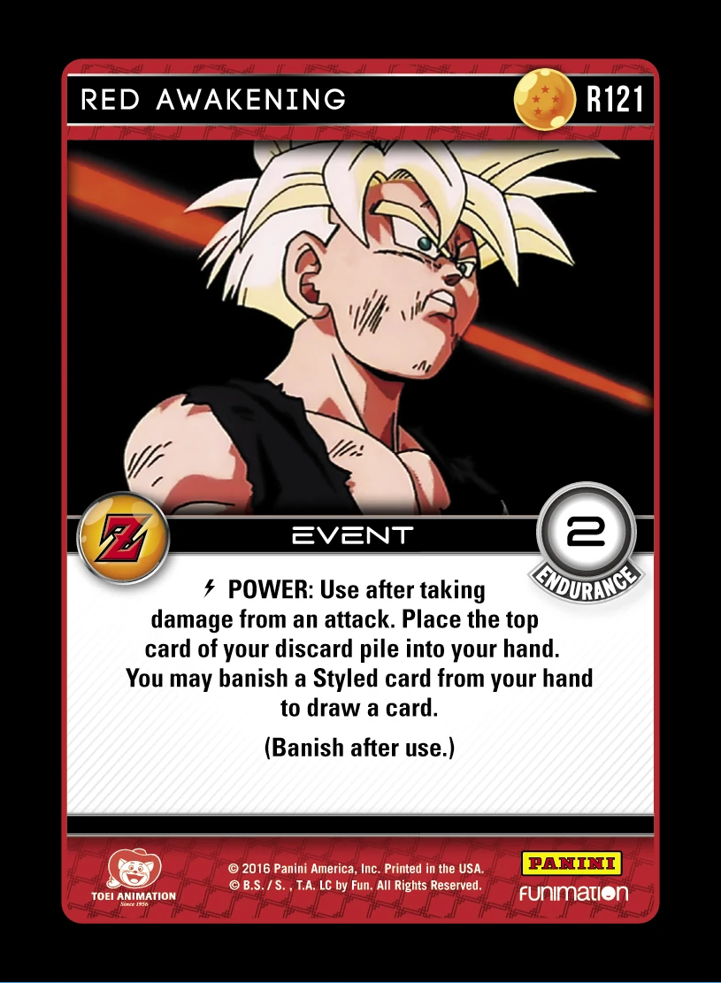 Red Awakening | DragonBallZTCG Wiki | Fandom