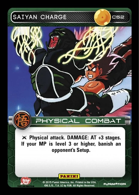Saiyan Charge | DragonBallZTCG Wiki | Fandom