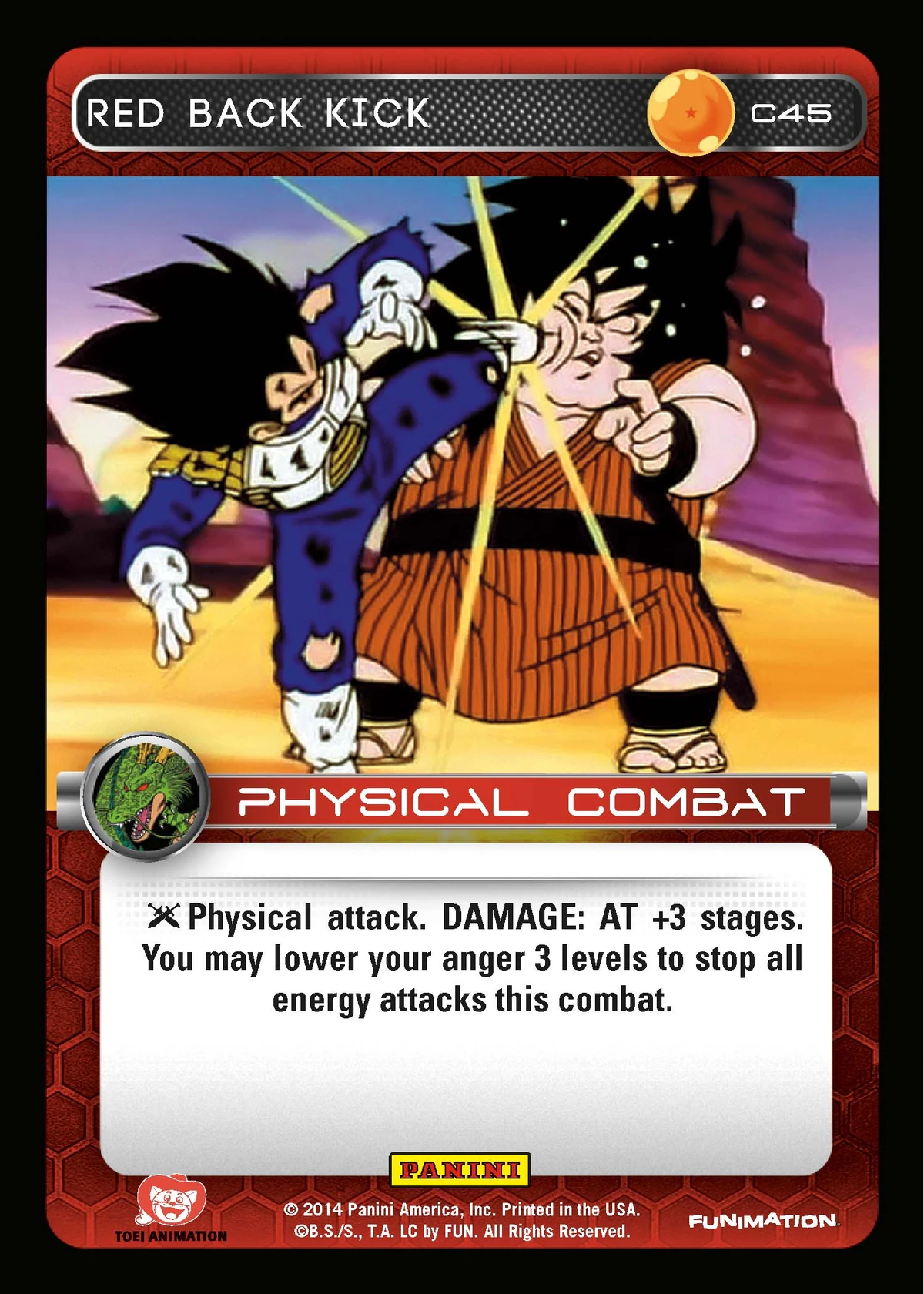 Red Back Kick | DragonBallZTCG Wiki | Fandom