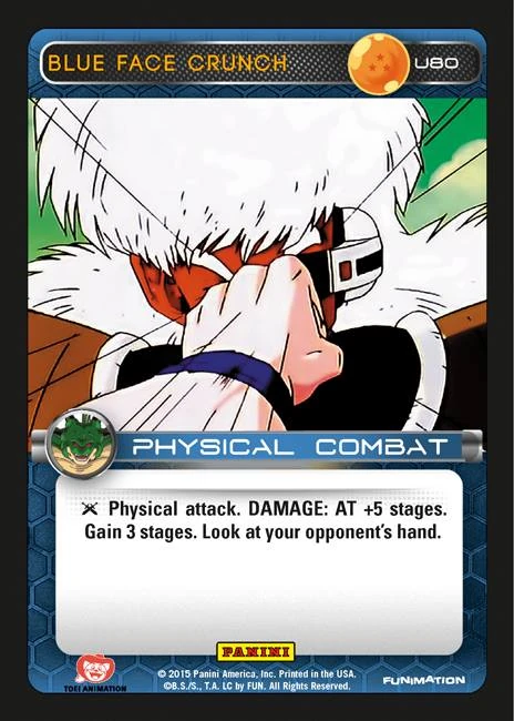 Blue Face Crunch | DragonBallZTCG Wiki | Fandom