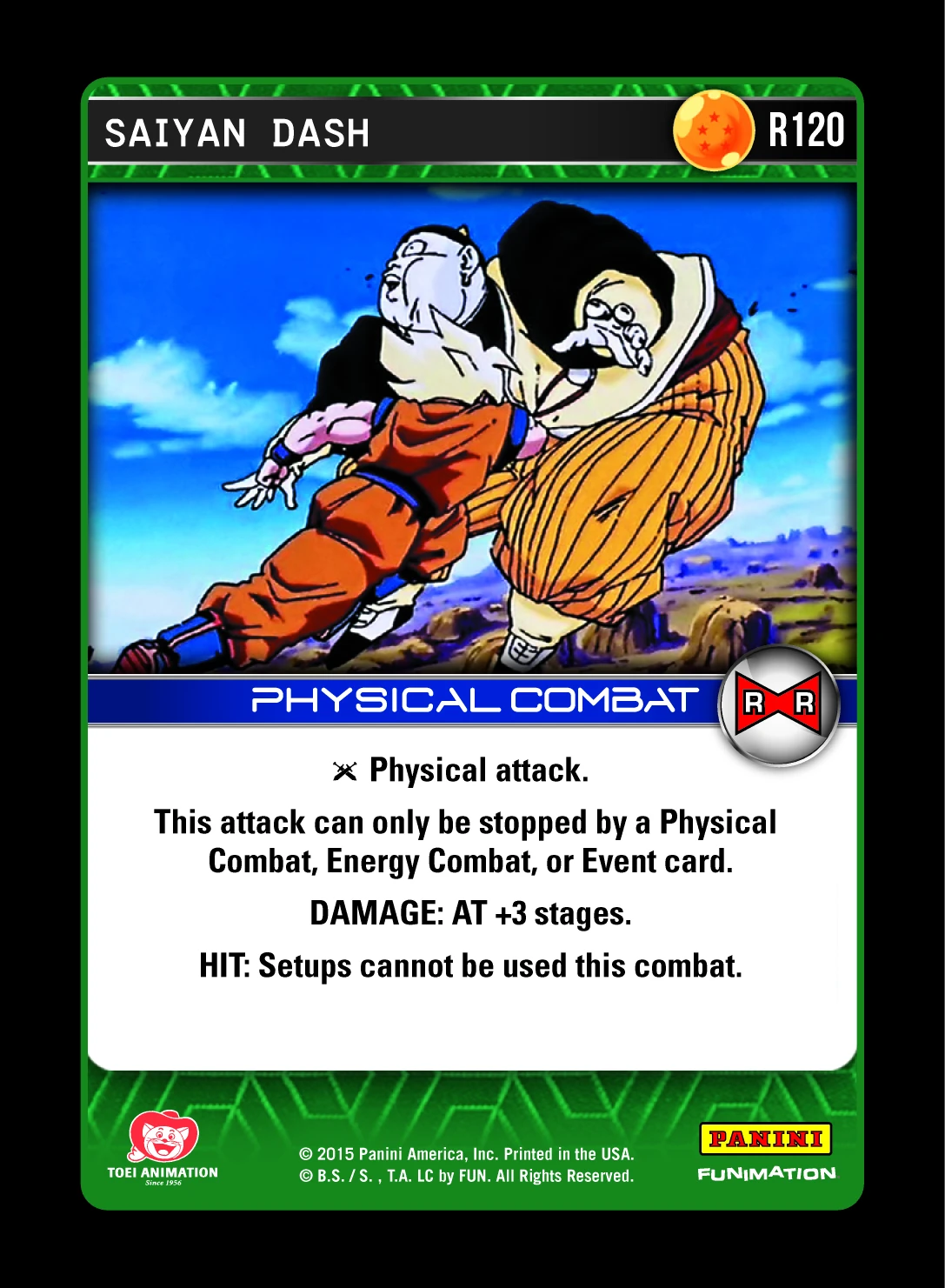 Saiyan Dash | DragonBallZTCG Wiki | Fandom