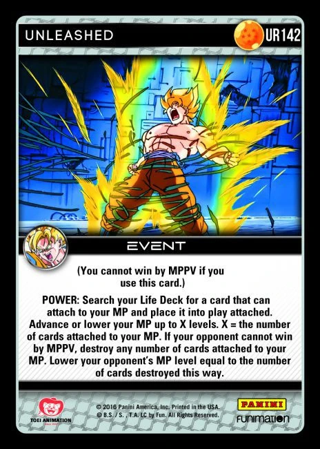 Unleashed | DragonBallZTCG Wiki | Fandom