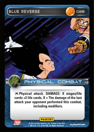Blue Reverse | DragonBallZTCG Wiki | Fandom