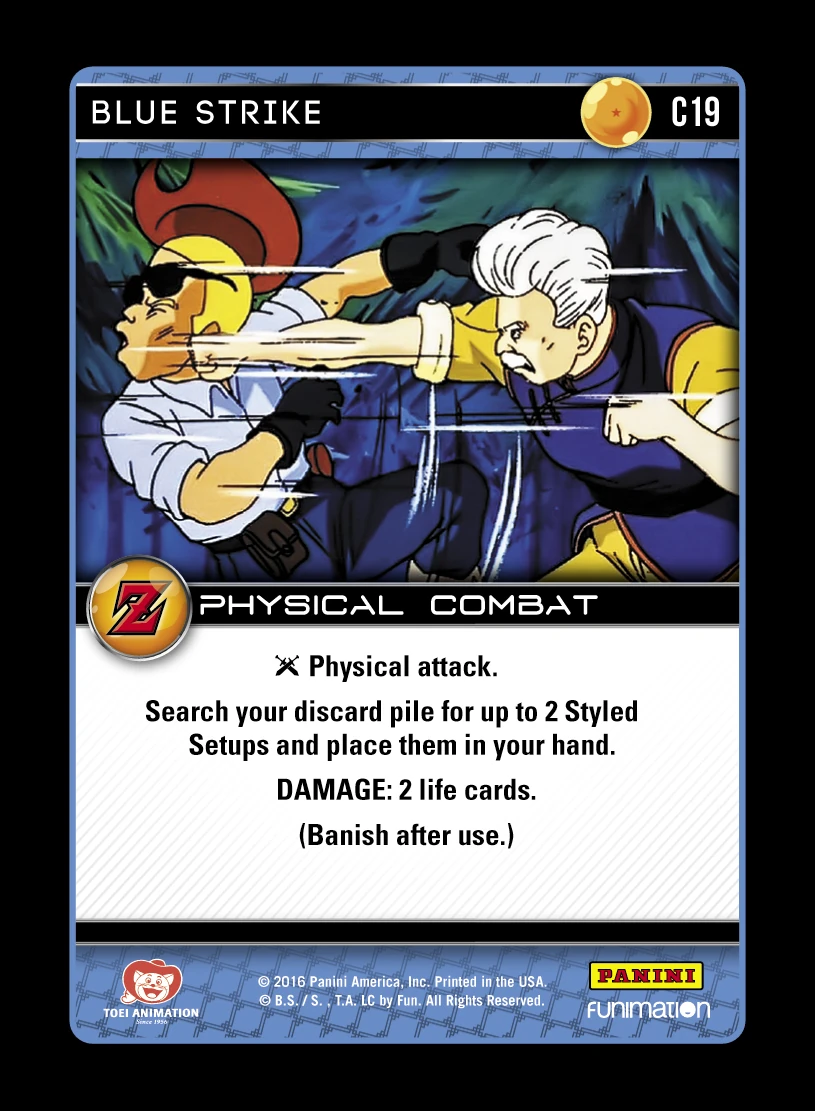 Blue Strike | DragonBallZTCG Wiki | Fandom
