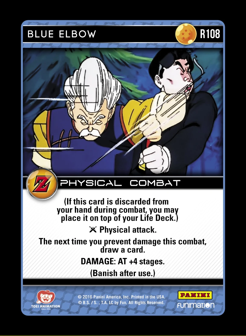 Blue Elbow | DragonBallZTCG Wiki | Fandom