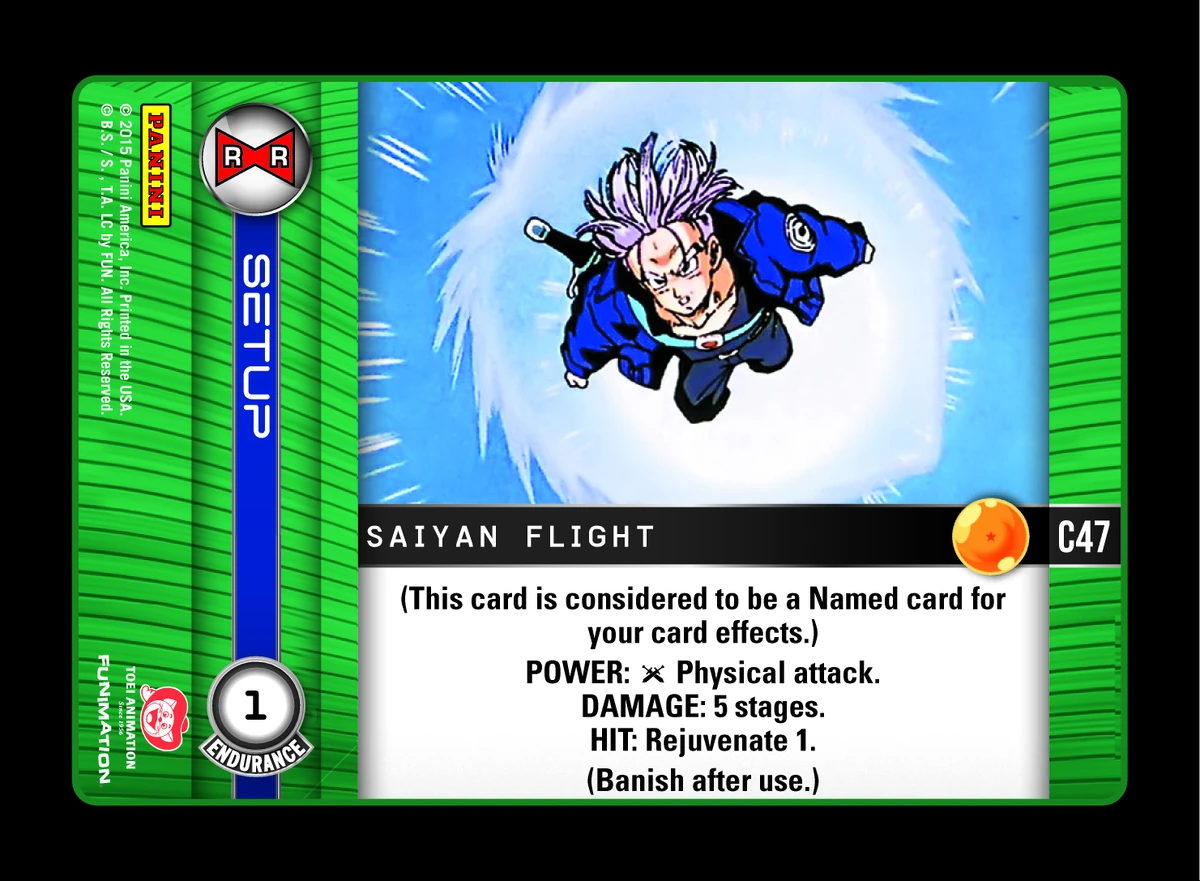 Saiyan Flight | DragonBallZTCG Wiki | Fandom
