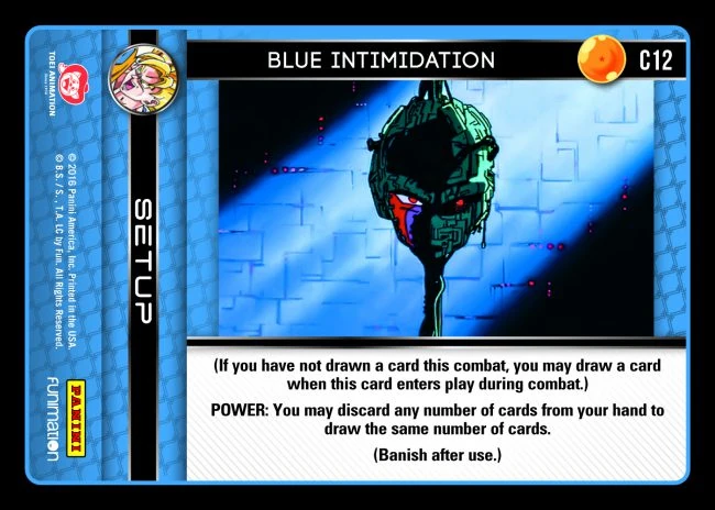 Blue Intimidation | DragonBallZTCG Wiki | Fandom