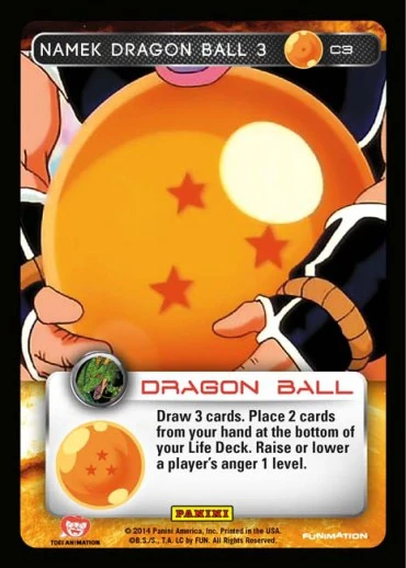 Namek Dragon Ball 3 | DragonBallZTCG Wiki | Fandom
