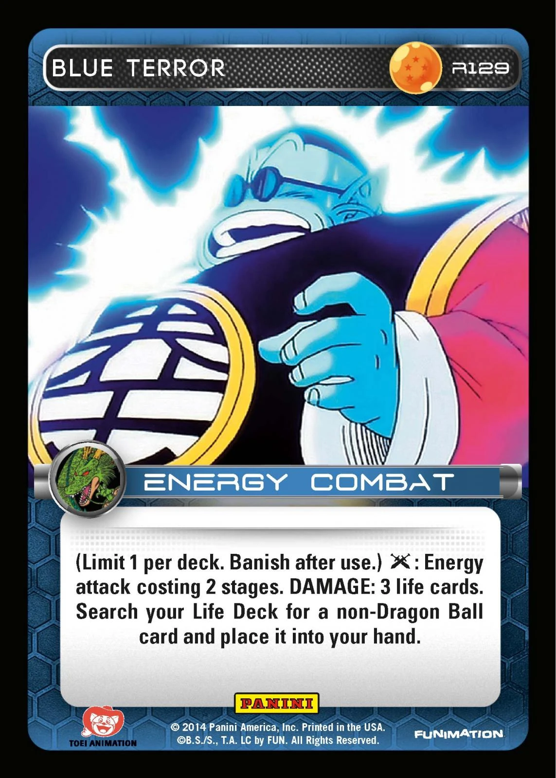Blue Terror | DragonBallZTCG Wiki | Fandom