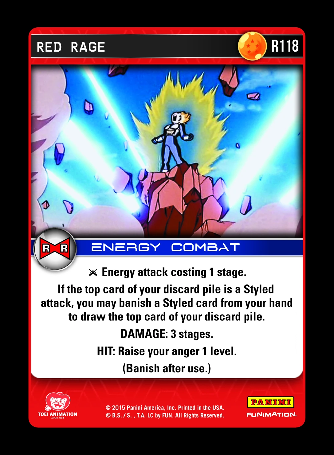Red Rage | DragonBallZTCG Wiki | Fandom